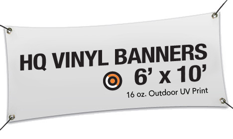 HQ Outdoor Vinyl Banner 6' x 10' - Amplified™ Graphic Design Services ...